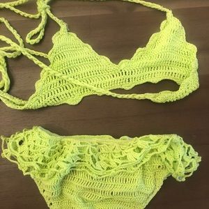 Petite Amie | Swim | Girls Crochet Bikini | Poshmark